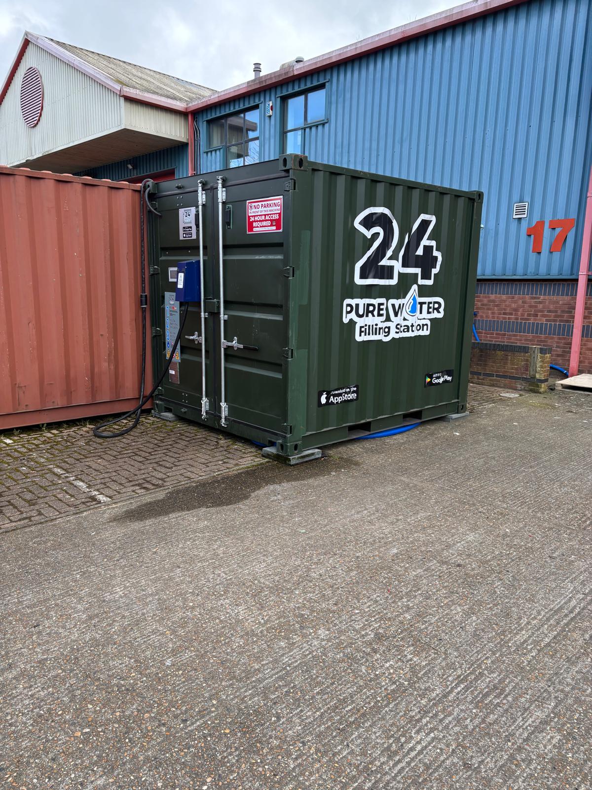 Find a 24PureWater Station Near You in the UK · 24PureWater